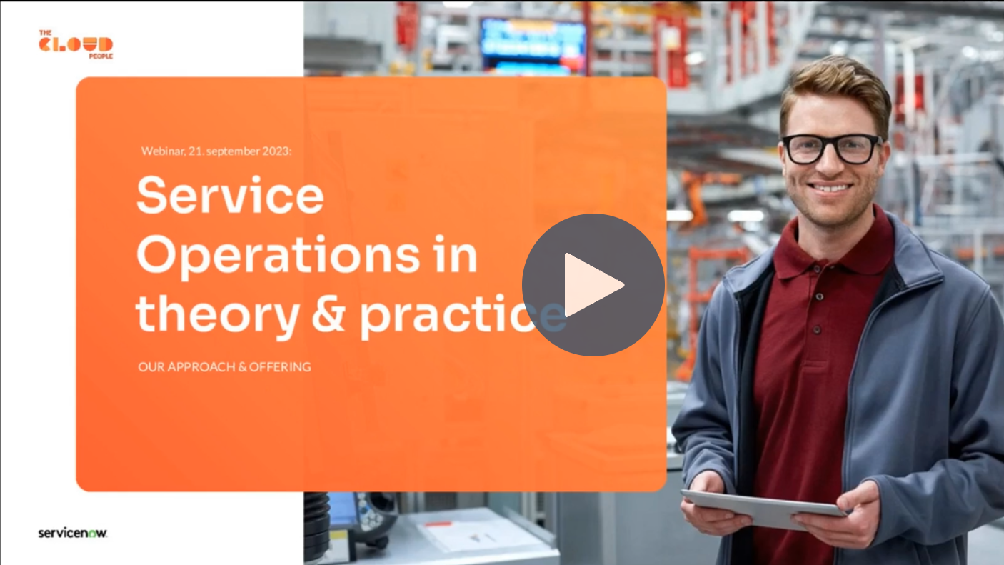 Recording | Service Operations in theory and practice